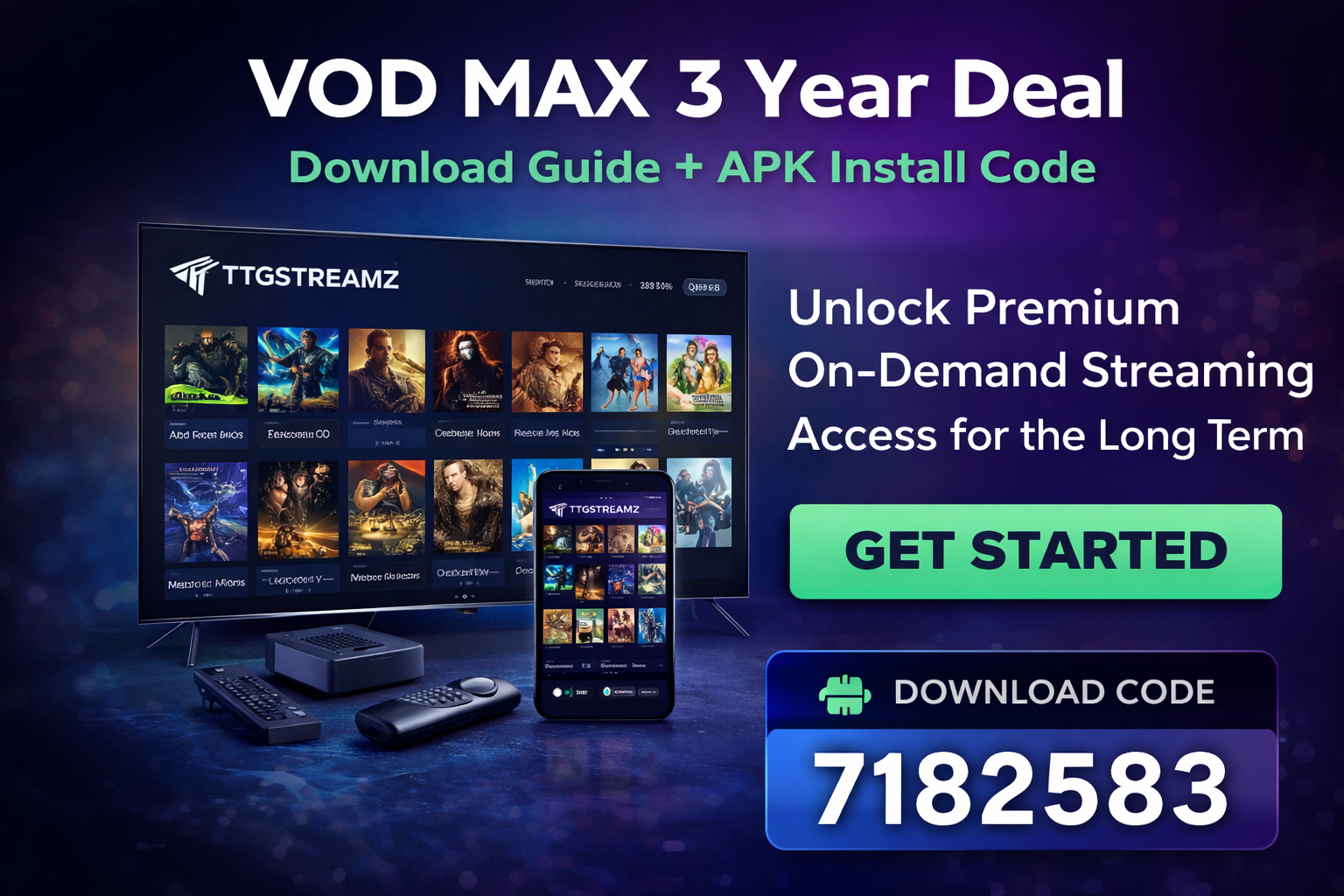 VOD MAX 3 Year Deal: The Ultimate On-Demand Upgrade for Power Streamer ...